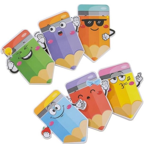 Office | Pencil Shaped Sticky Notes 6 Pack | Poshmark